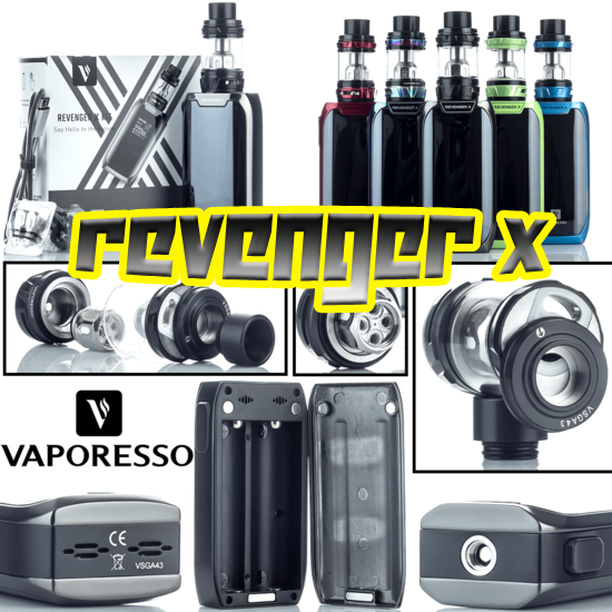 VAPORESSO REVENGER X FULL KIT - LuckyVaper.com
