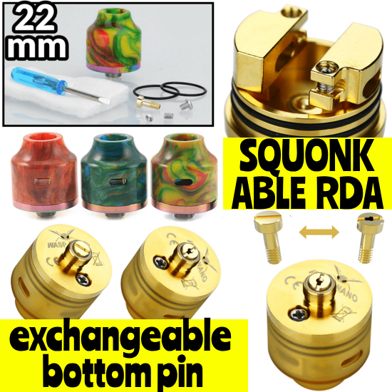 OUMIER WASP NANO RDA - GOOD LUCK! - LuckyVaper.com