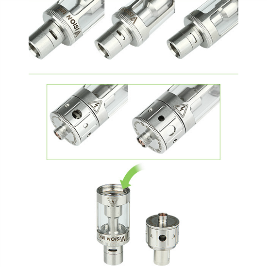 ATOMIZER - Vision MK Sub Ohm Clearomizer - LuckyVaper.com