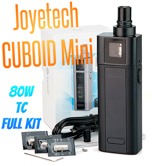 Joyetech CUBOID Mini 80W TC Box Mod Full Kit - LuckyVaper.com