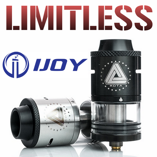 ONE FOR THE WIN! IJOY LIMITLESS RDTA PLUS! - LuckyVaper.com