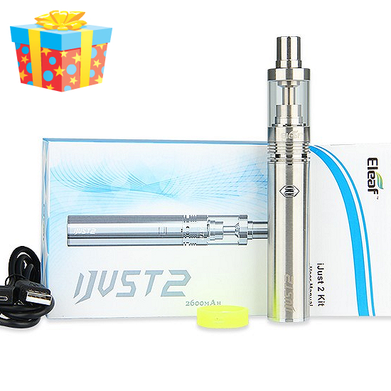 Eleaf iJust 2 Sub Ohm Kit ( Stainless ) - LuckyVaper.com