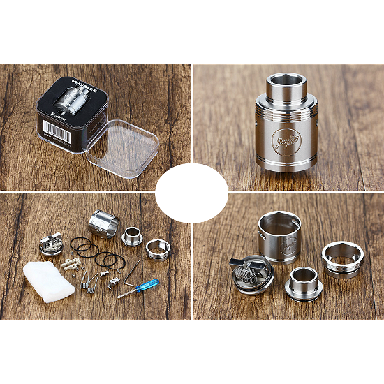 3D JIGSAW VAPE - WISMEC Neutron RDA - LuckyVaper.com