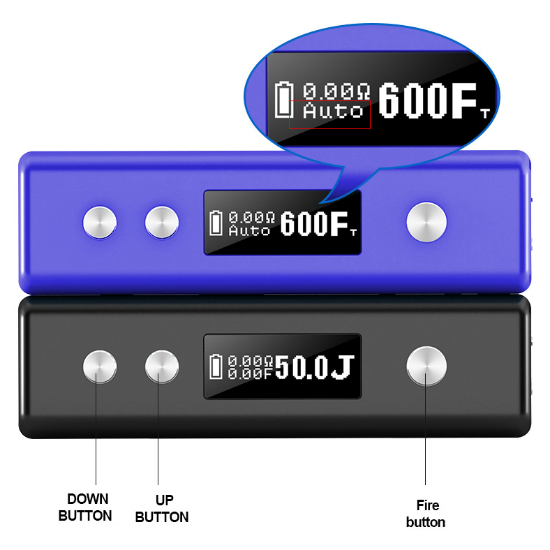 Cloupor Mini Plus 50W Smart Temp Control Box Mod - LuckyVaper.com