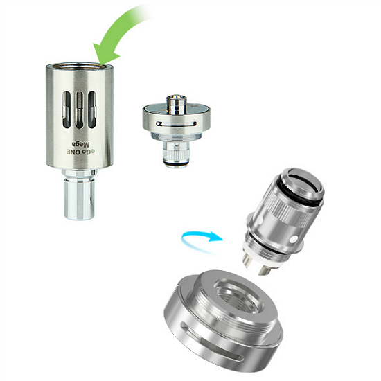 JOYETECH eGo ONE Mega VT (Variable Temp) Tank Atomizer - LuckyVaper.com
