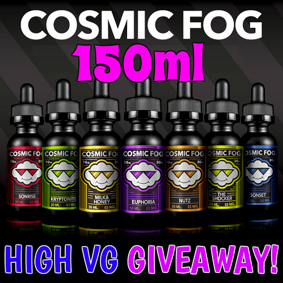 150ml TOP FLIGHT JUICE FROM THE WORLD RENOWNED COSMIC FOG! - LuckyVaper.com